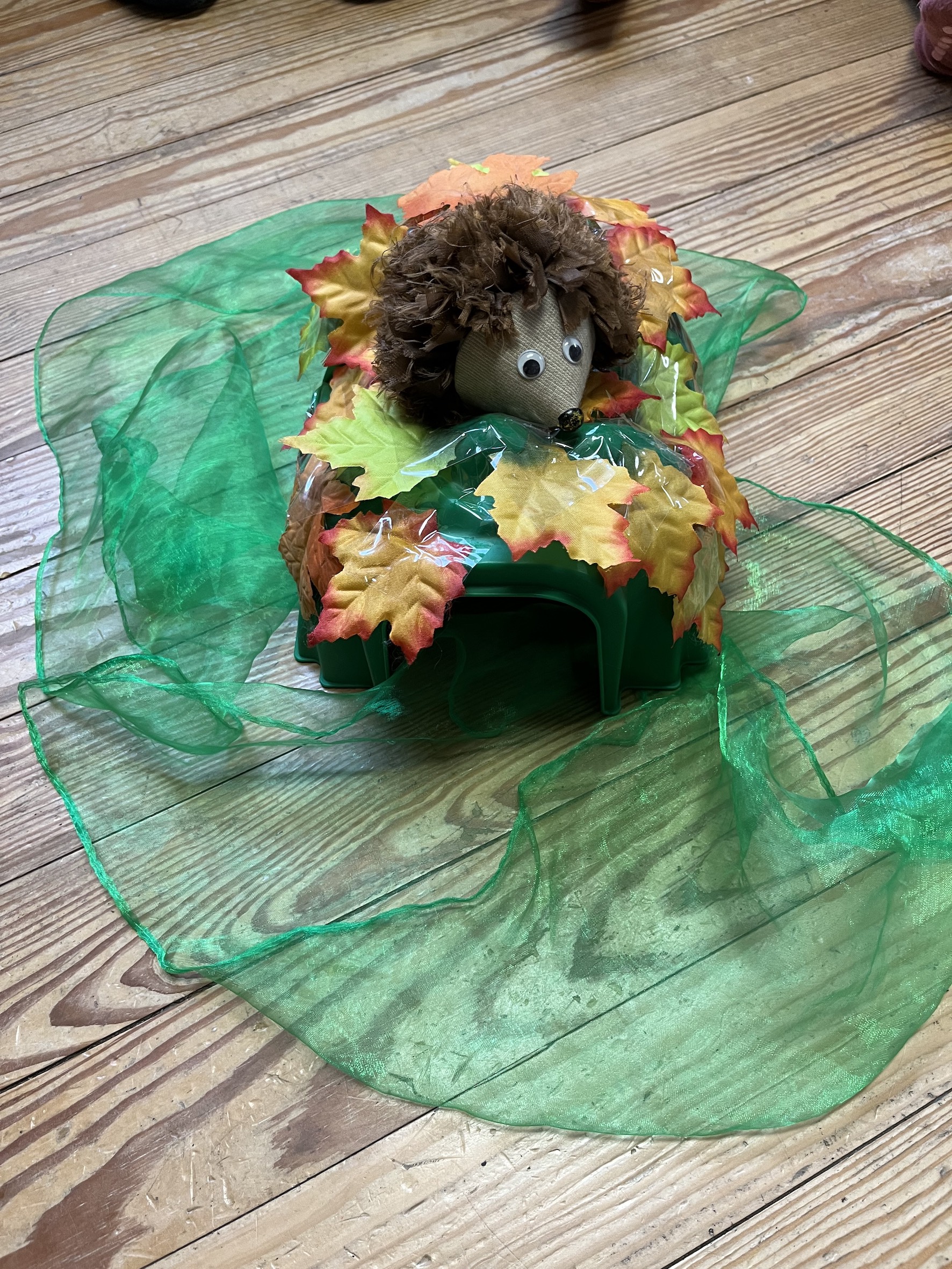 Ein Sitzkreis für den Herbst